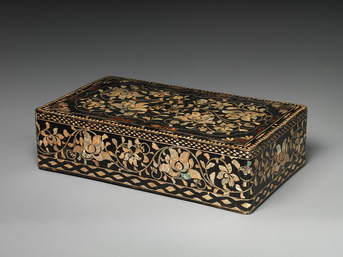 KOREAN MOTHER-OF-PEARL INLAY LACQUER WARE. – Korean Antique Furniture